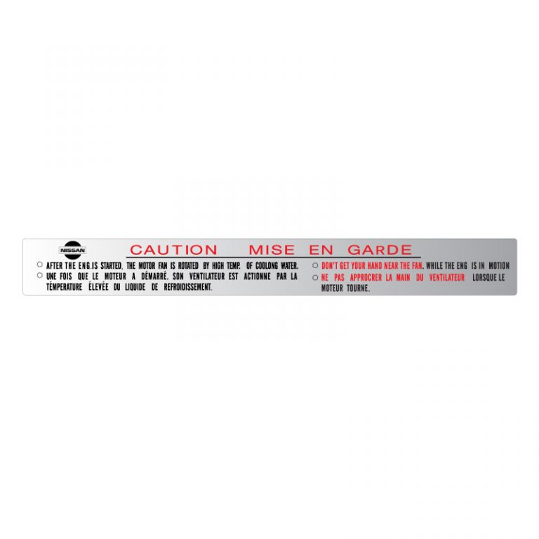 Classic Oil Cap Label | RestoMod 忍者