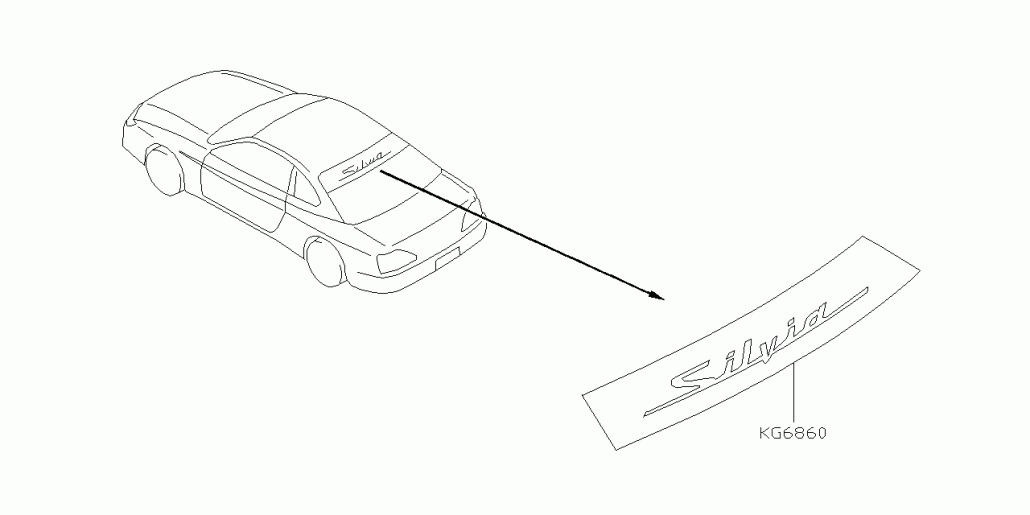 S15 Silvia Rear Window Banner | RestoMod 忍者